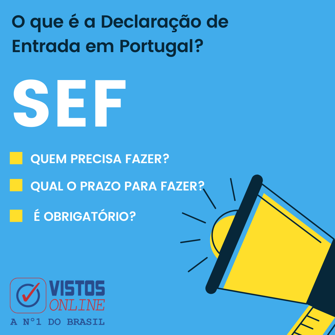 SEF - Autorização de Entrada Para Portugal